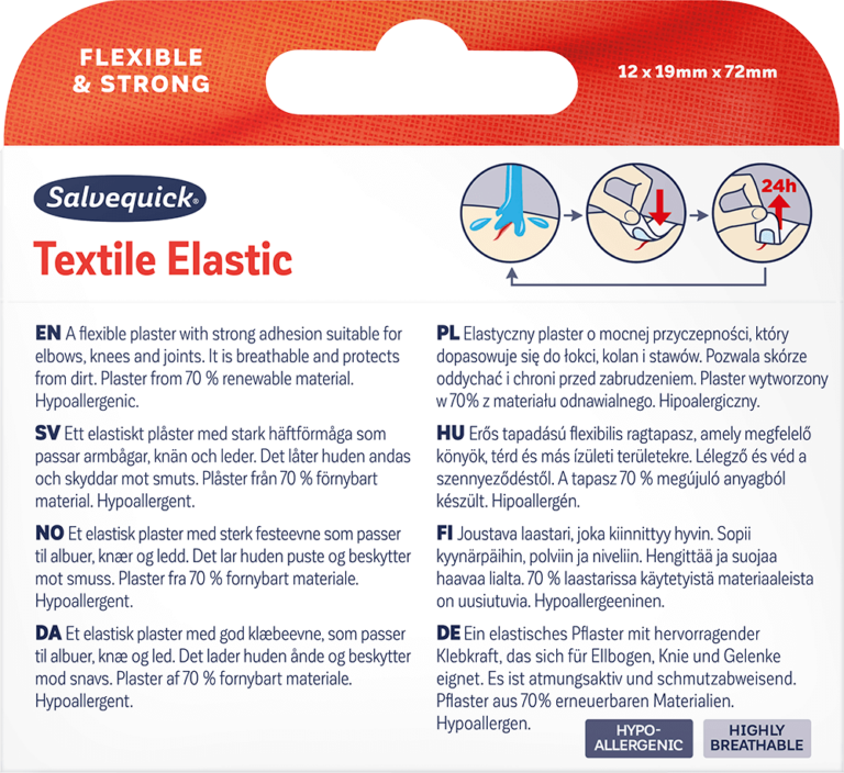 Textile Elastic - Salvequick