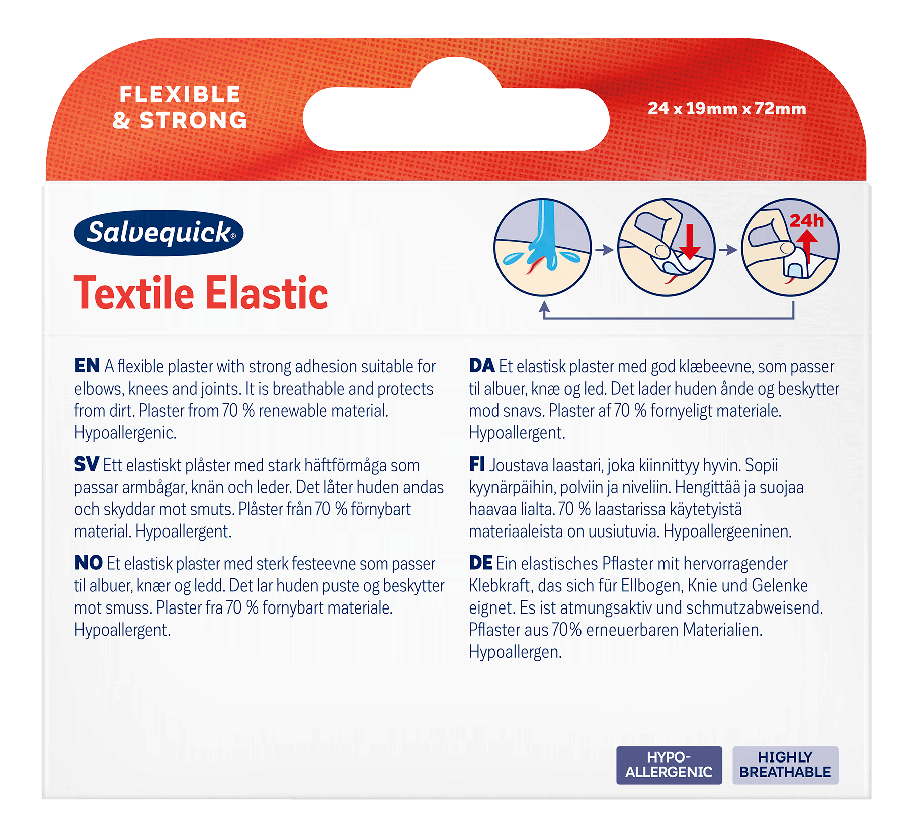 Textile Elastic - Salvequick