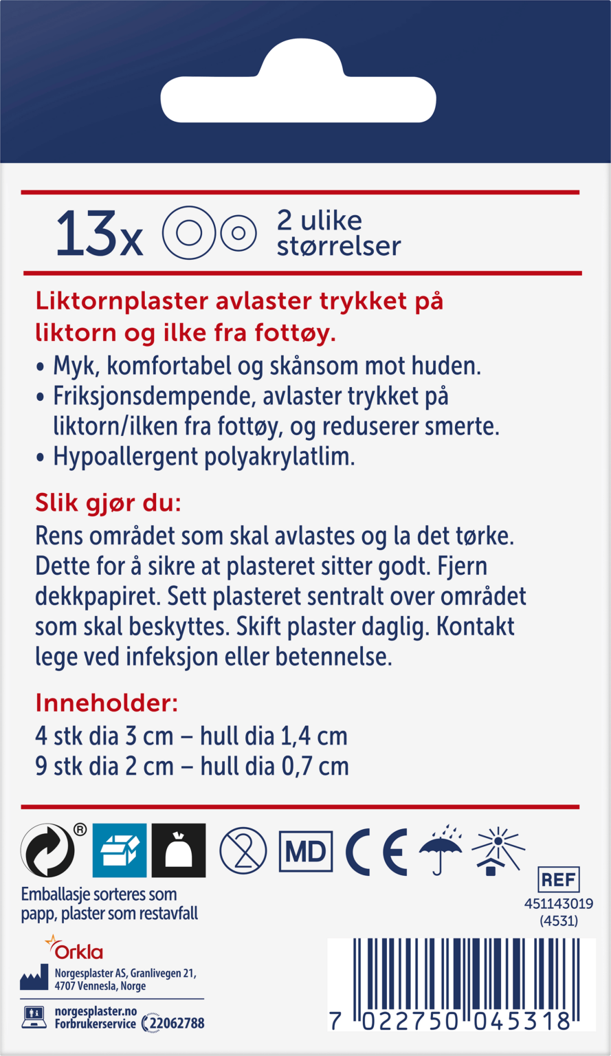 Liktornplaster - Norgesplaster