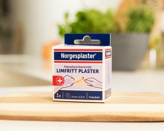 Limfritt plaster 6cmx1,5m - Norgesplaster