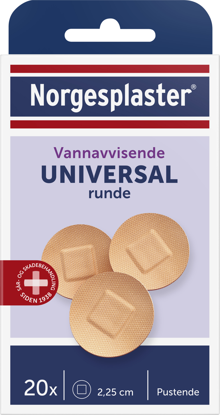 Universal runde plaster - Norgesplaster