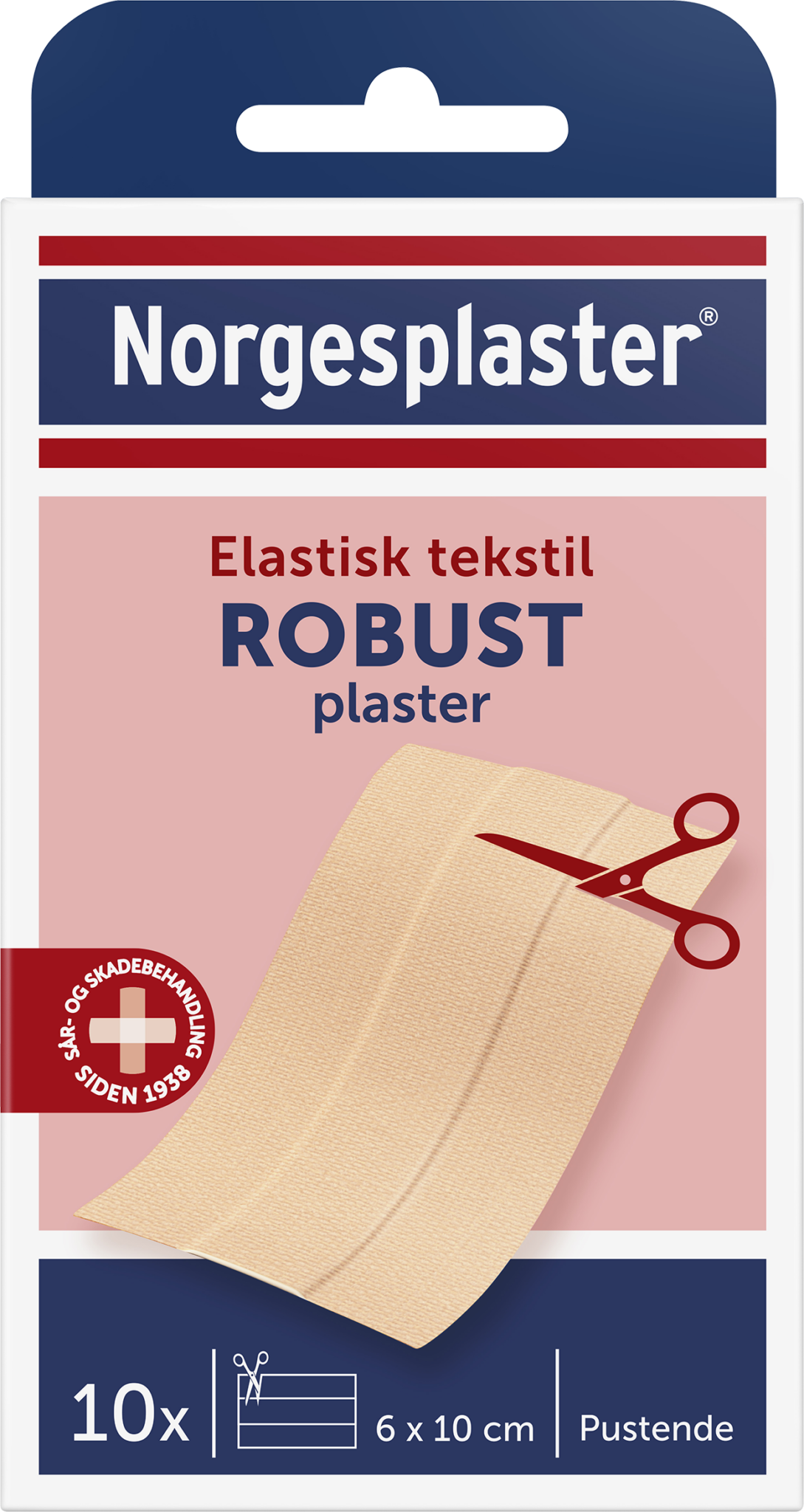 Robust plaster 6cm x 10cm - Norgesplaster