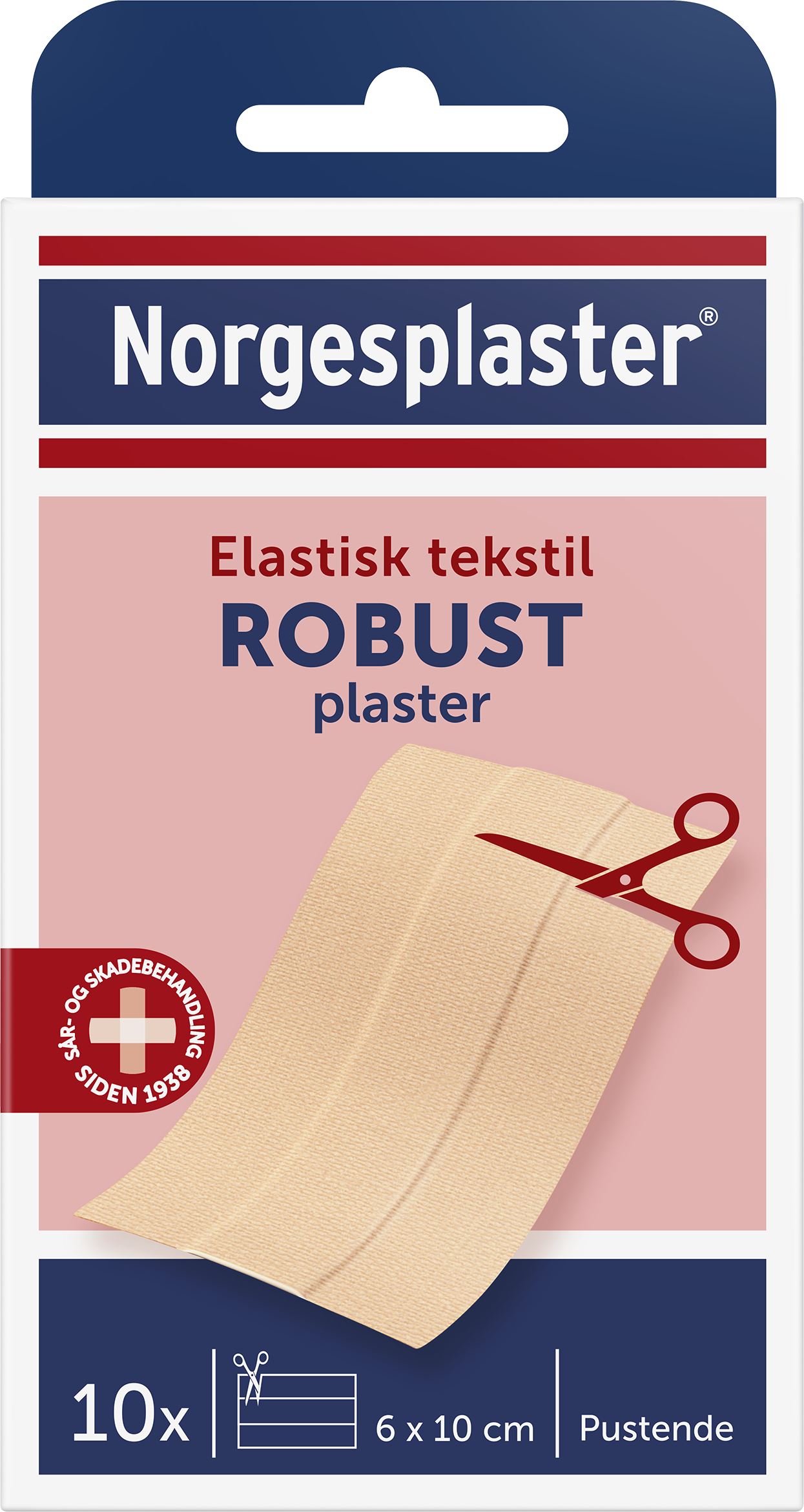 Robust plaster 6cm x 10cm - Norgesplaster