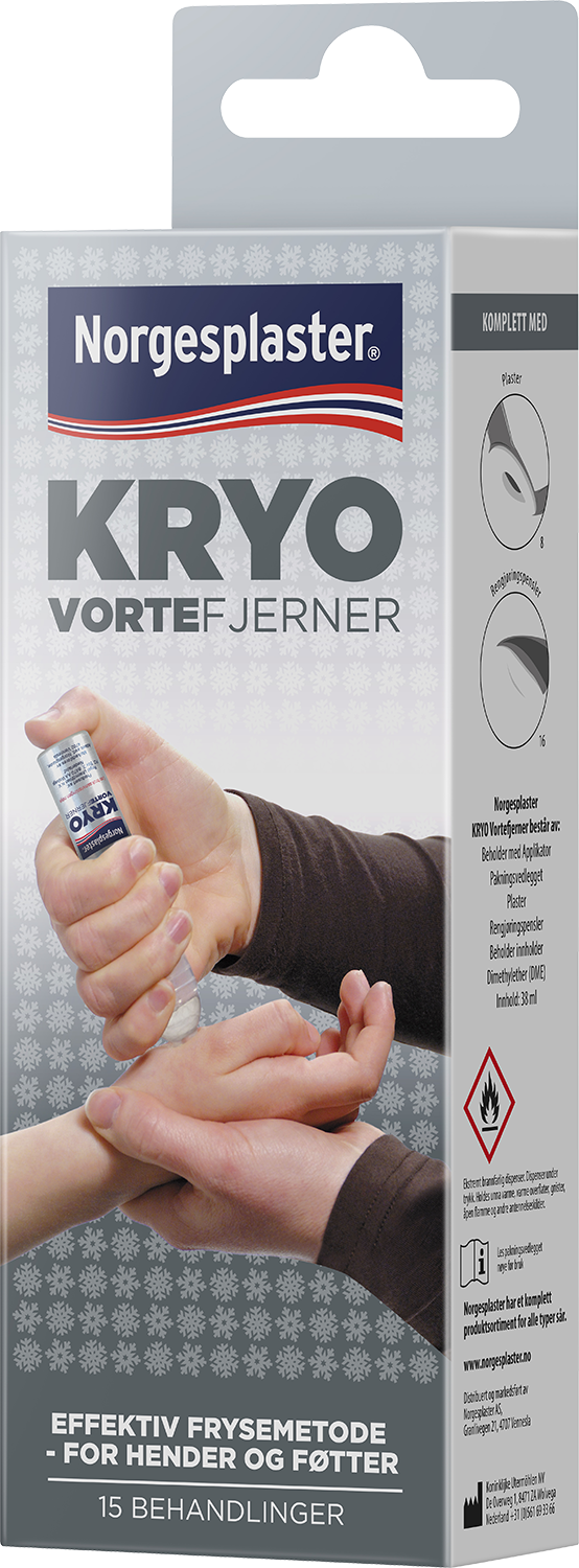 Kryo Vortefjerner - Norgesplaster